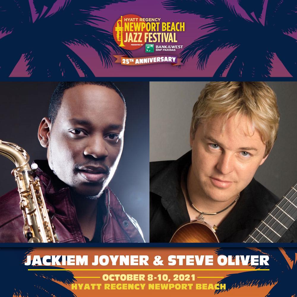 Newport Beach Jazz Festival 2021 - Jackiem Joyner and Steve Oliver - JACKIEM JOYNER